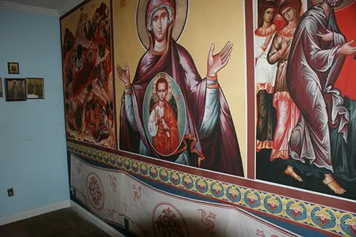Reigning Icon of the Mother of God - Charlotte NC – Damascene Gallery