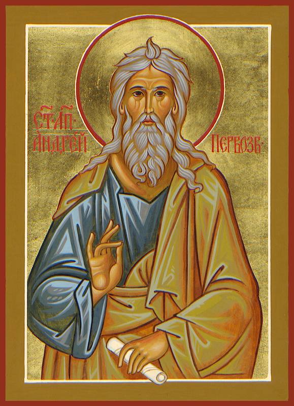 Holy Apostle Andrew | Orthodox Icons – Damascene Gallery