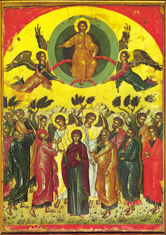 Holy Ascension Cretan | Orthodox Icons – Damascene Gallery