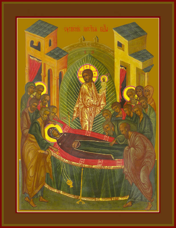 Holy Dormition of the Mother of God | Orthodox Icons – Damascene Gallery