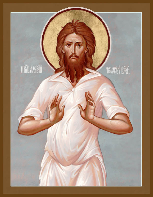St Alexis the Man of God | Orthodox Icons – Damascene Gallery