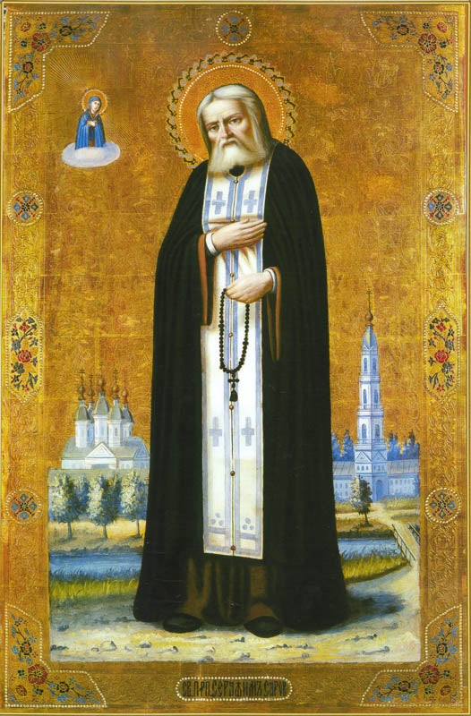St Seraphim of Sarov | Orthodox Icons – Damascene Gallery