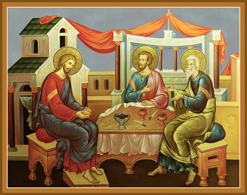The Supper at Emmaus | Orthodox Icons – Damascene Gallery